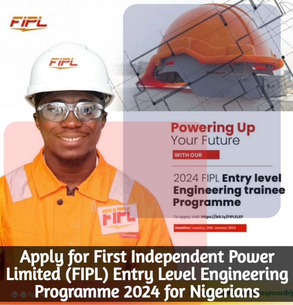Apply for First Independent Power Limited (FIPL) Entry Level ...